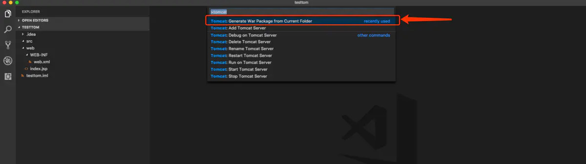 VsCode 运行Java Web 项目（Tomcat）_vscode运行tomcat-CSDN博客