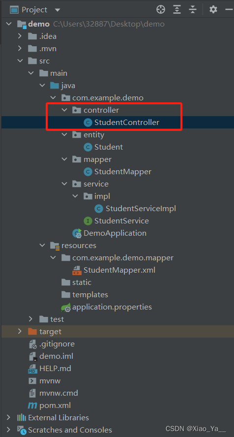Springboot整合Mybatis的详细案例+图解+分析（一）_springboot+mybatis项目-CSDN博客
