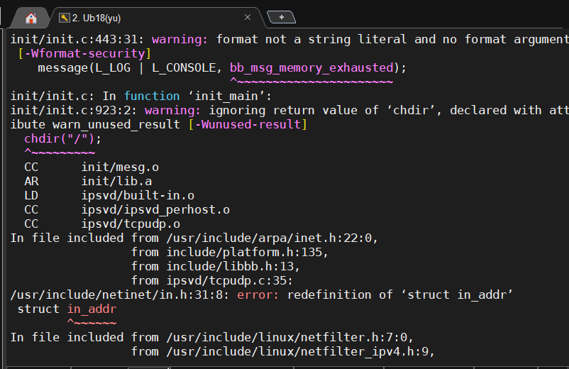 编译 busybox 出现许多的警告 warning_warning: ‘%s’ directive output may be truncated wr-CSDN博客