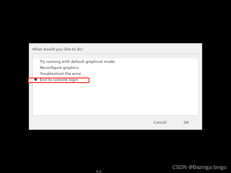 [ VMware 虚拟机 ] 启动不了图形界面，报 “The system is running in low-graphics mode” 错误_vmware开机没有图形界面-CSDN博客