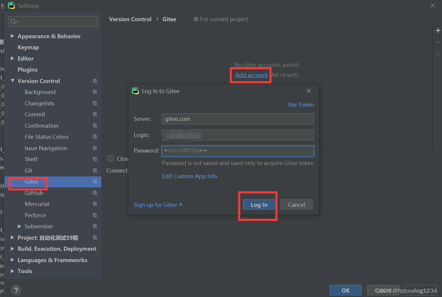pycharm中集成gitee_pycharm集成gitee-CSDN博客