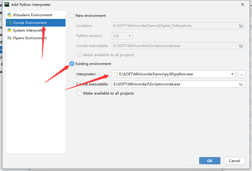 win10 Miniconda3 安装使用，安装python包并在pycharm中使用_minicoda安装pillow-CSDN博客