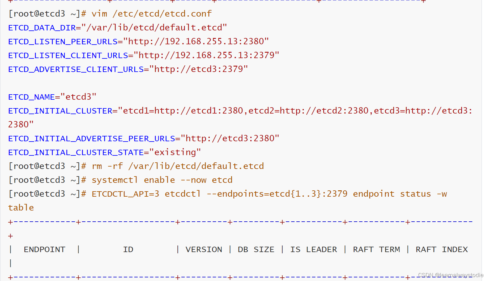 yum安装etcd-CSDN博客
