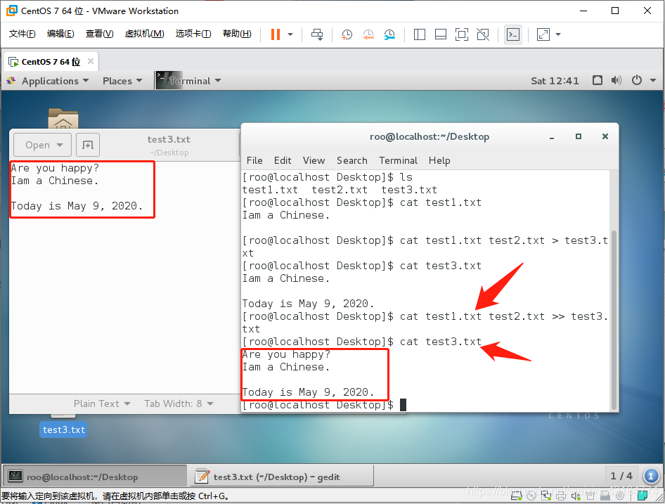 Linux文件管理命令——cat命令_cat file1>file2-CSDN博客