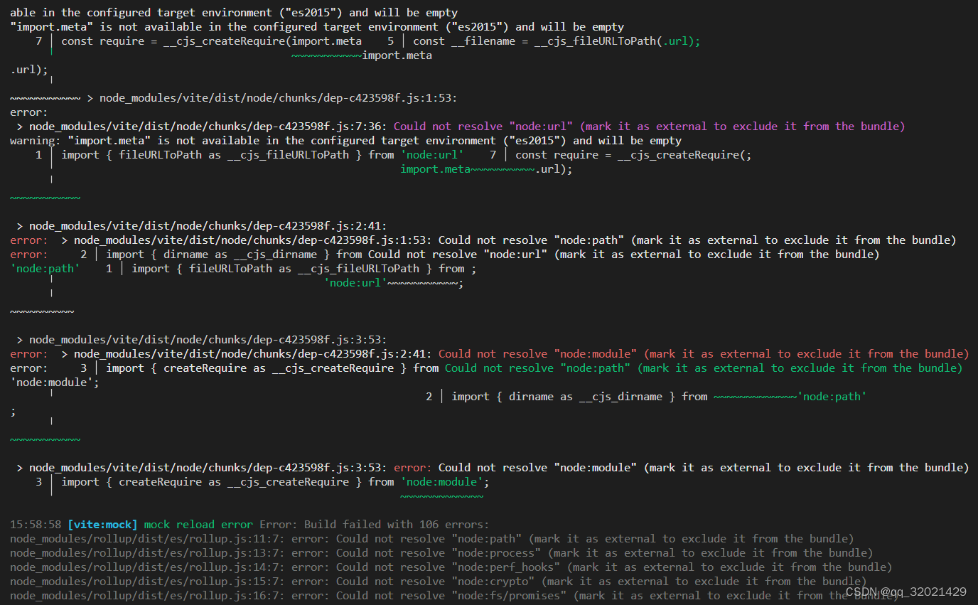 Vue3+vite4使用mockjs进行模拟开发遇到的坑_vite4 mock-CSDN博客
