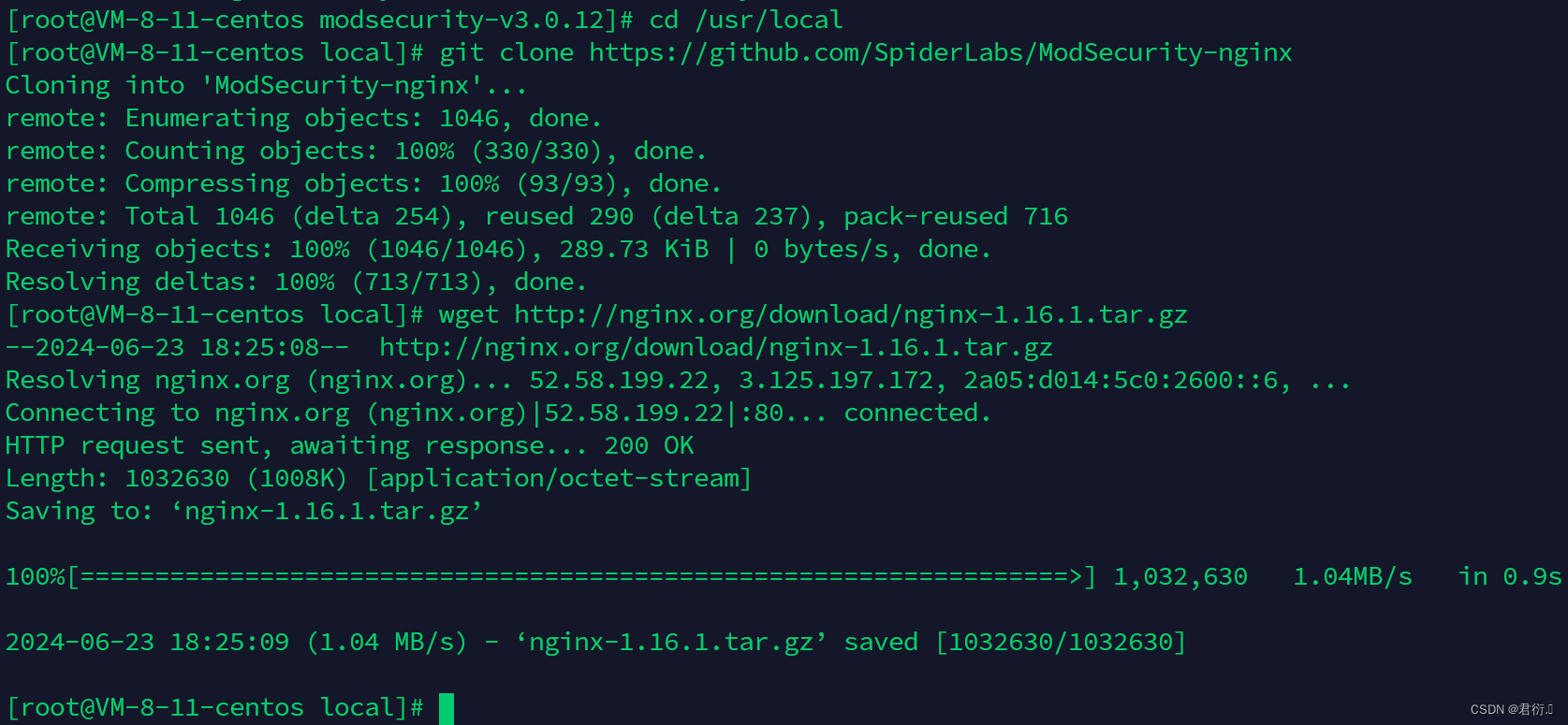 Modsecurity安装+Nginx+腾讯云CentOS+XSS-Labs靶场+WAF规则_contos 7 modsecurity 安装-CSDN博客