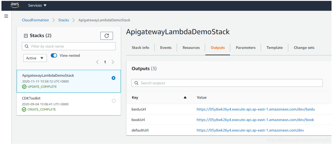 AWS: ApiGateway+Lambda的使用(CDK)_aws api gateway lamdbda cdk-CSDN博客