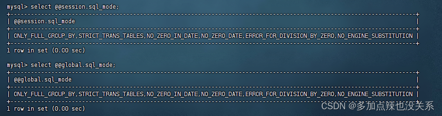 MySQL 高级 - 第一章 | 字符集、大小写规范与sql_mode的合理设置_mysql sql model-CSDN博客