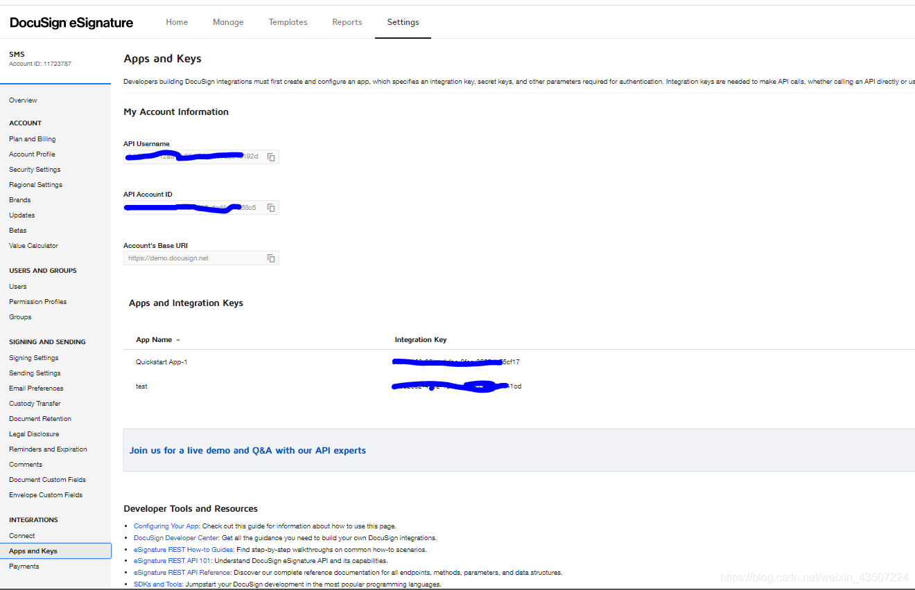 DocuSign沙盒 C#,SDK的使用demo-CSDN博客