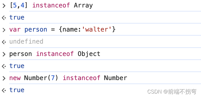 js中typeof和instanceof的区别-CSDN博客
