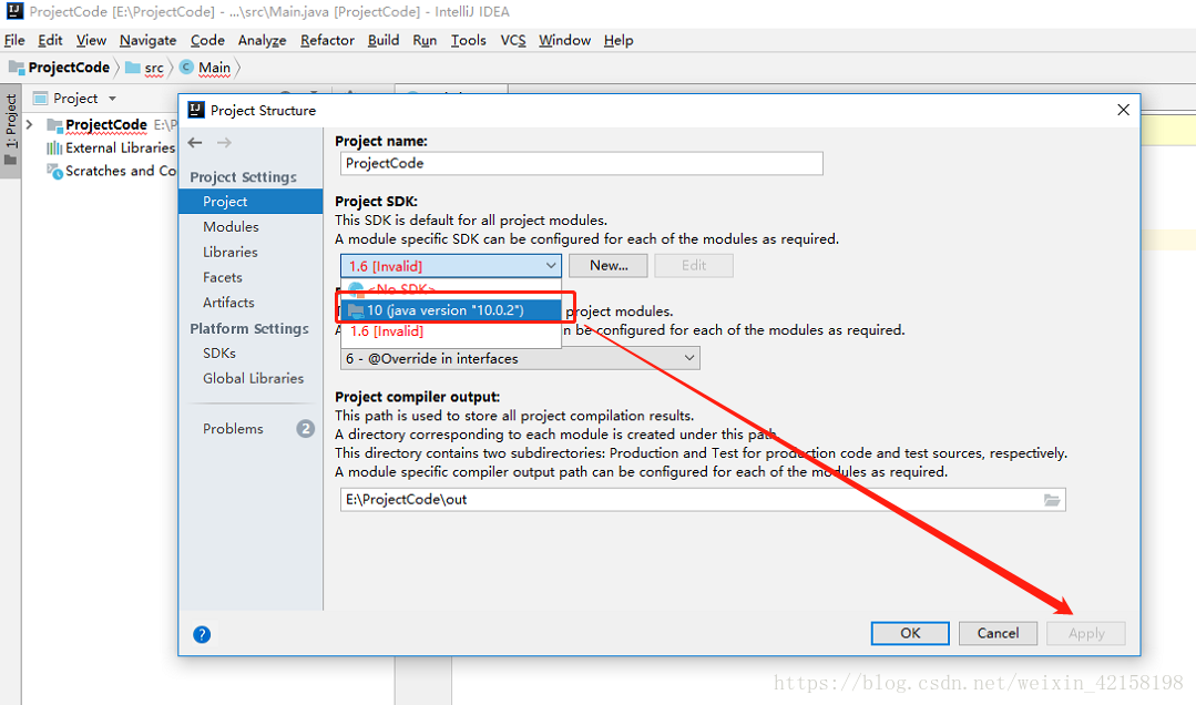 IDEA:Cannot start compiler:the SDK is not specified for module...错误修复_sdk is not specified or ...