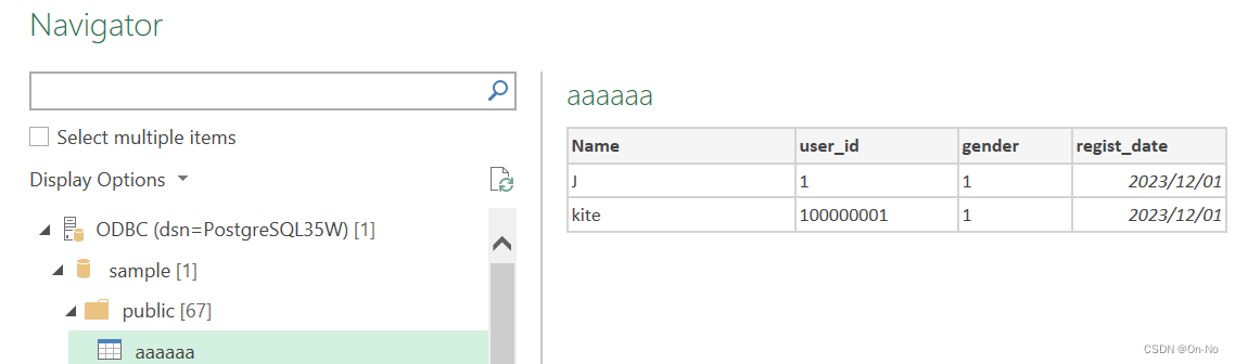 excel通过odbc连接数据库pgsql_excel配置odbc-CSDN博客