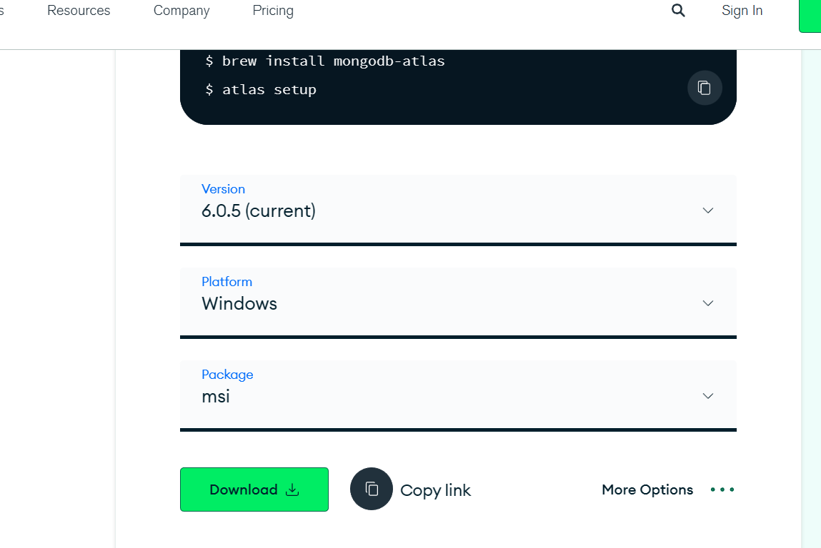 MongoDB6.0的安装_mongodb6.0安装-CSDN博客