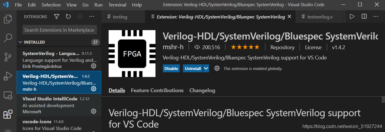 在VSCode中配置Verilog语言环境并使用学习WaveTrace插件-CSDN博客