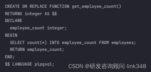 PostgreSQL使用PLpgSQL编写存储过程-CSDN博客
