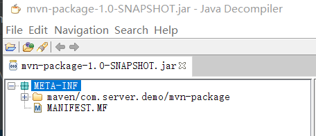 IDEA中用maven打出的jar包只有一个META-INF文件夹，没有java的源码？？？_jar 包里只有 meta-inf-CSDN博客