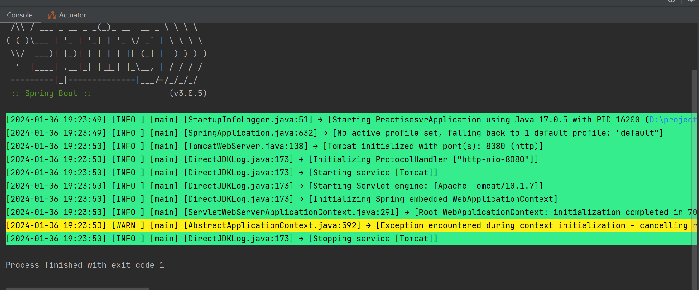 启动SpringBoot报错：Property ‘sqlSessionFactory‘ or ‘sqlSessionTemplate‘ are required_unsatisfied ...