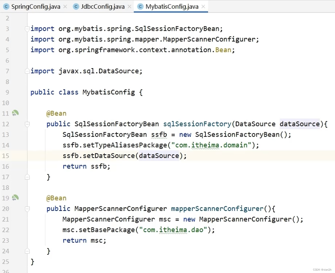 Spring整合Mybatis-CSDN博客