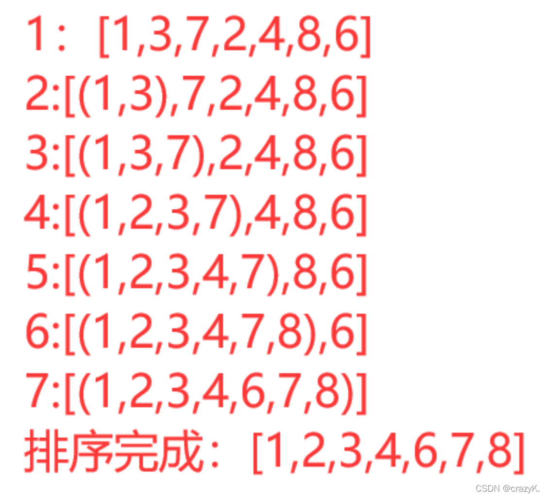 八大排序之插入排序（java实现）java插入排序法从小到大 Csdn博客