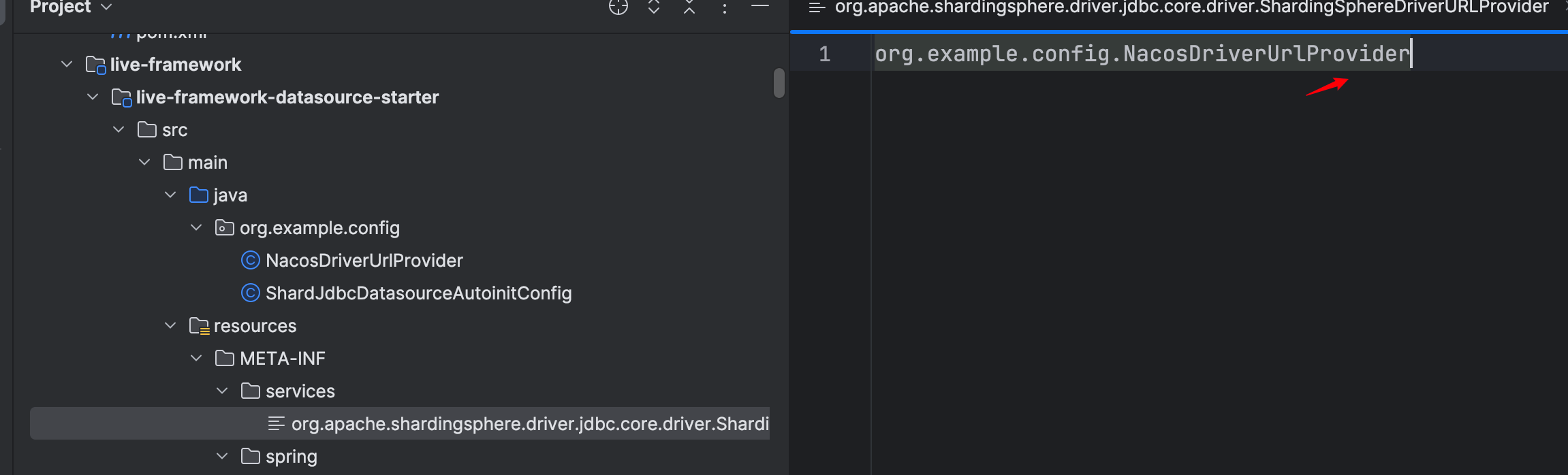 Sharding-JDBC 使用 Nacos 作为配置中心 【下 代码实战】_java_秋日的晚霞-AtomGit开源社区