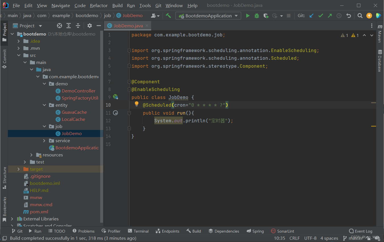 Springboot定时器定时任务(以及cron表达式详解)定时任务表达式生成器 Csdn博客 8516