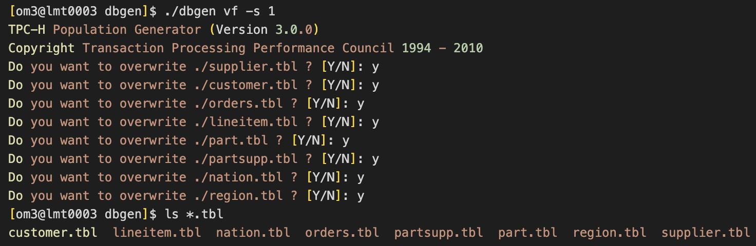 【openGauss/MogDB的TPCH测试】_opengauss tpc-h-CSDN博客