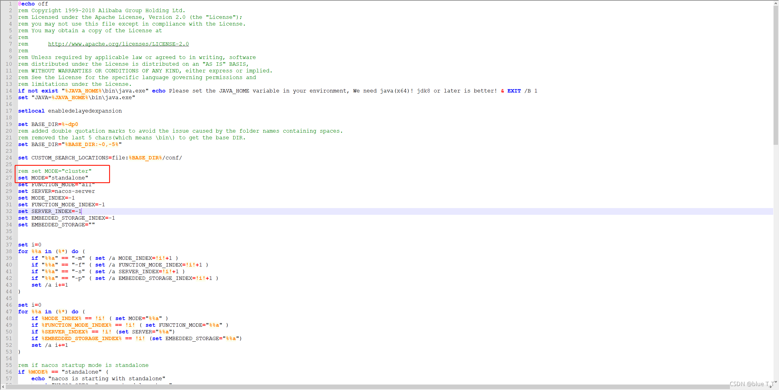 nacos启动报org.springframework.context.ApplicationContextException: Unable ...