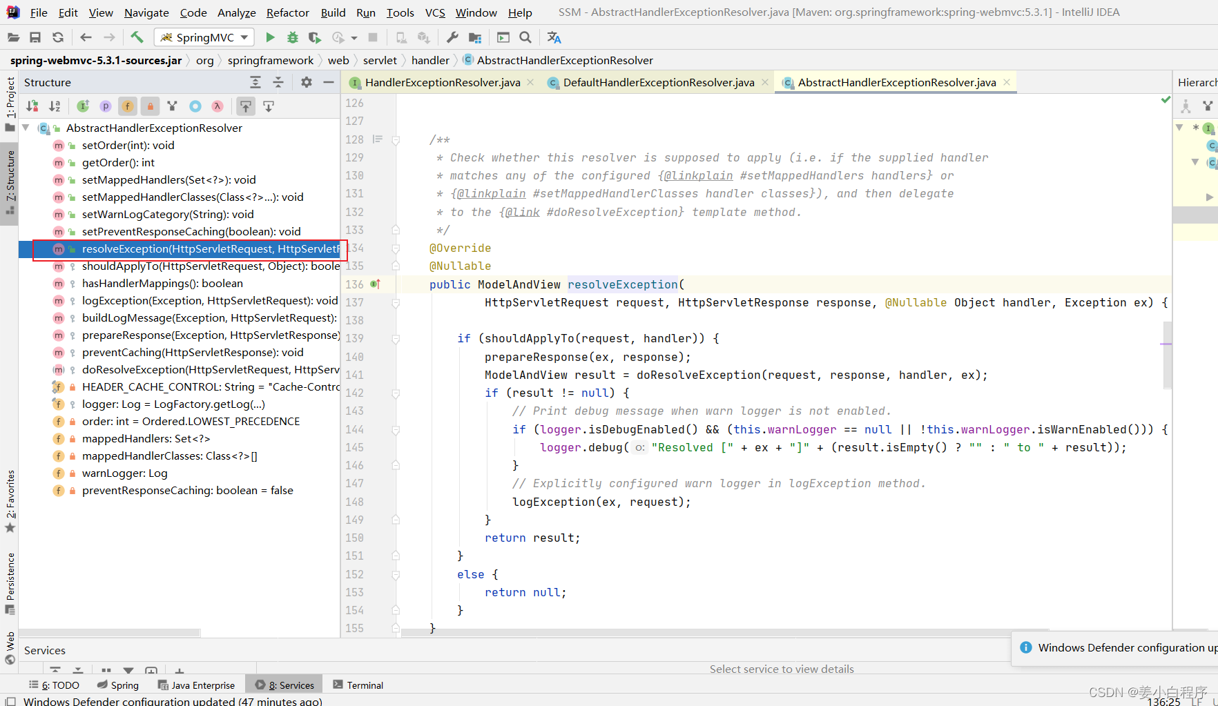 (续)SSM整合之springmvc笔记(异常处理器)（P1694-170）_simplemappingexceptionresolver 注解配置-CSDN博客
