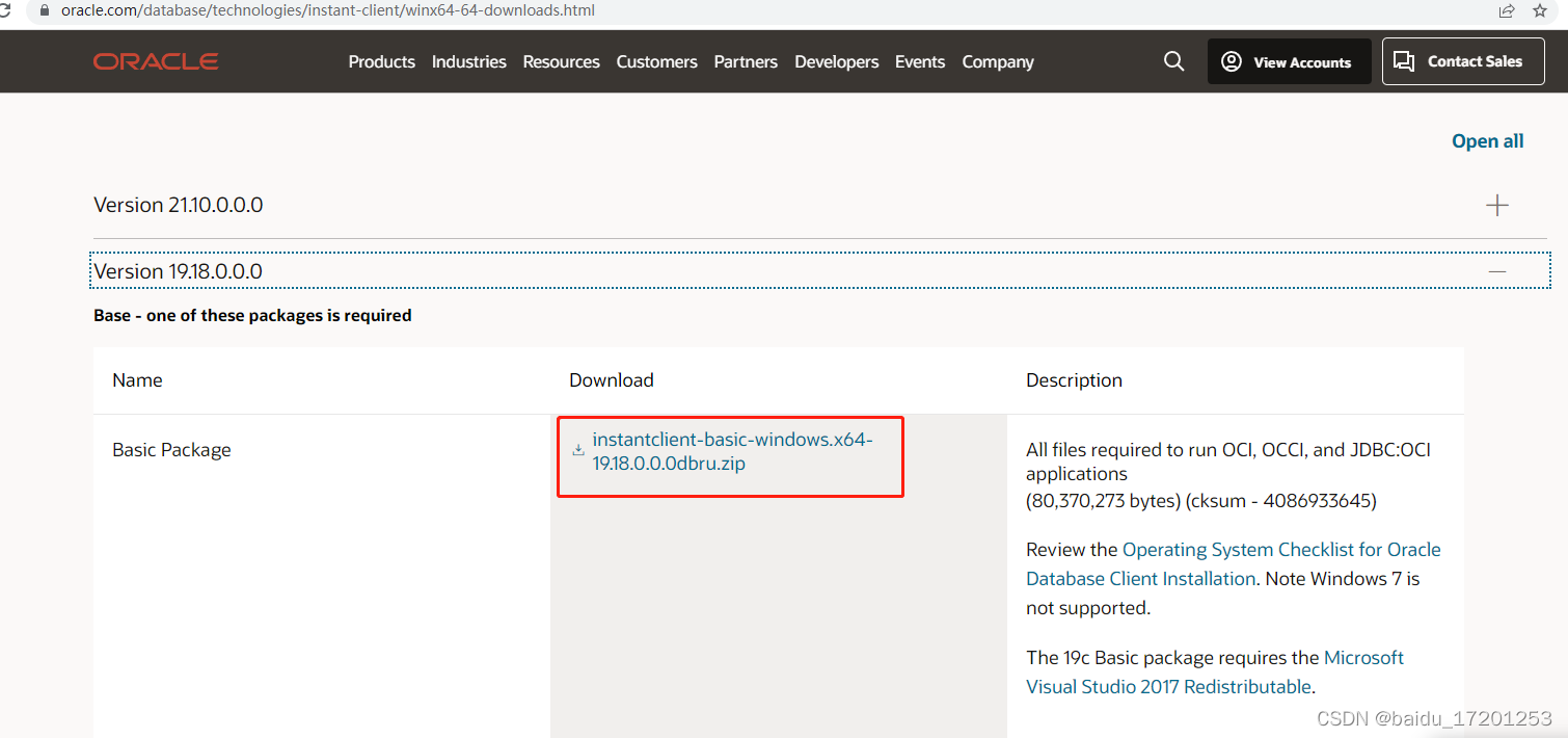 不安装Oracle用Navicat连接的办法_navicat需要安装oracle客户端吗-CSDN博客