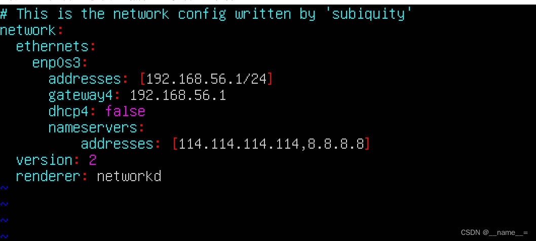 ubuntu20.04.3配置DHCP服务器_ubuntu 20.04 网络配置 dhcp-CSDN博客