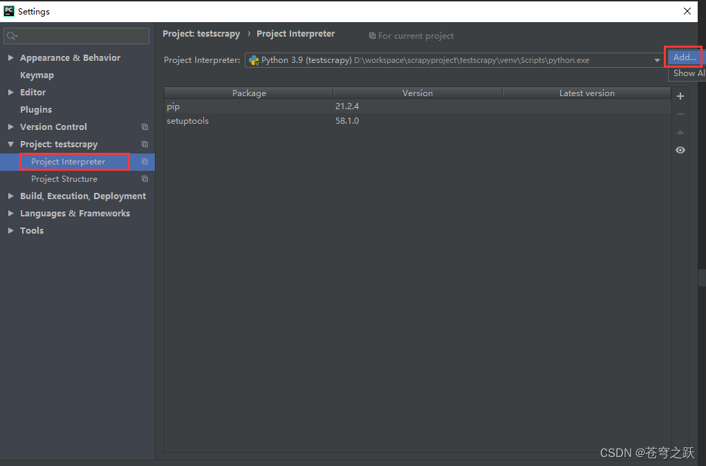 Scrapy第一篇：python安装_怎么下载scanpy-CSDN博客