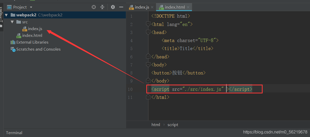 webpack安装以及基础使用_scriptexthtmlwebpackplugin-CSDN博客