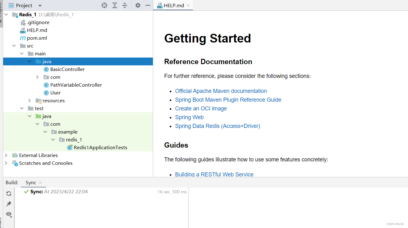 手把手教你springboot整合redis_springboot2.6 redis-CSDN博客