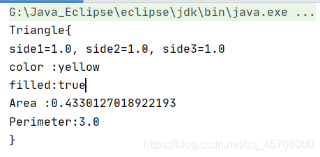 Java-SSD3-实验4《面向对象——继承》_应用面向对象的编程思想,编写计算三角形面积的程序。 具体要求如下:三角形类trian-CSDN博客