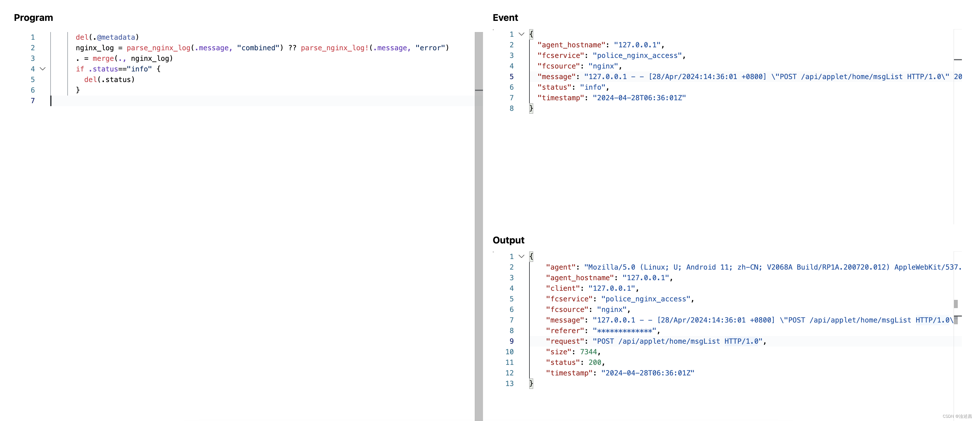离线二进制安装：使用categraf采集日志，vector进行日志清洗，存储到ES和ClickHouse。初体验ClickVisual_categraf 日志采集-CSDN博客