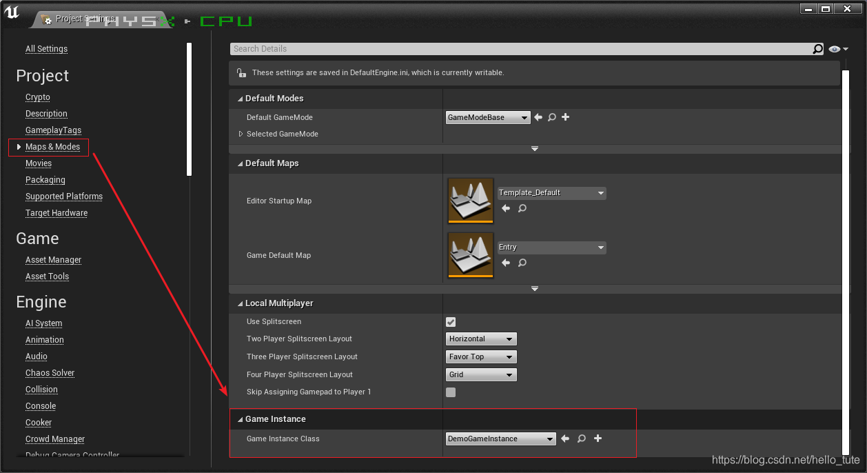 虚幻引擎图文笔记：自定义GameInstance（5月30日 更新）_虚幻获取mygameinstance-CSDN博客