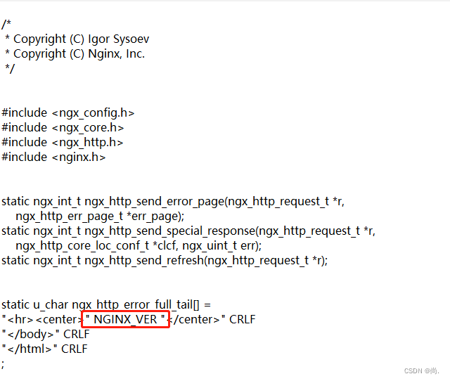 nginx解决不必要的 Http 响应头漏洞(自定义server信息及隐藏版本号)_nginx隐藏响应头server-CSDN博客