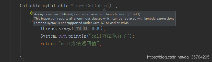 anonymous new Callable() can be replaced with lambda_anonymous new activityresultcallback