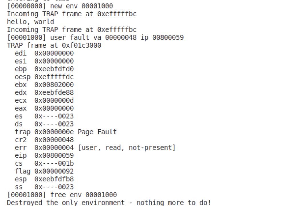 MIT6.828 2018 lab3 exercise7 踩坑记录_mit6.828make grade 出错-CSDN博客