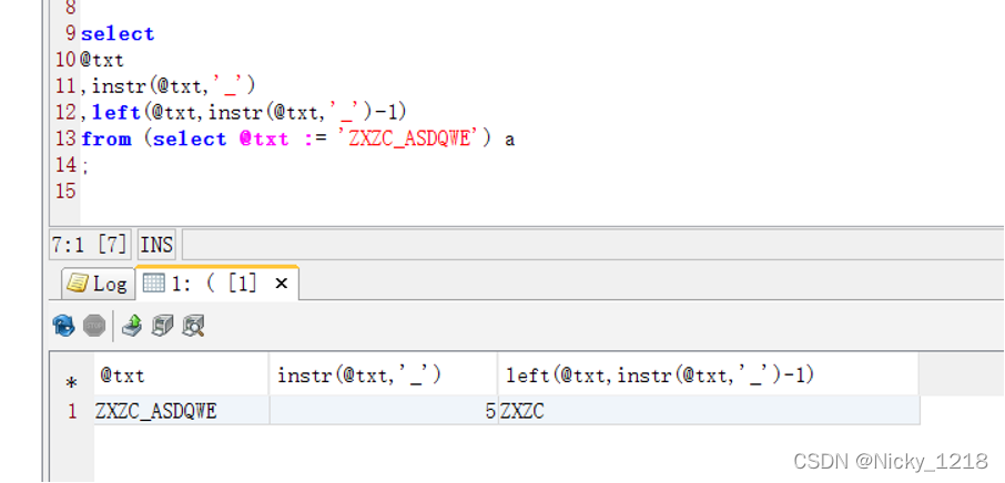 instr函数（MYSQL）_mysql instr(tracksno, 'g')-CSDN博客