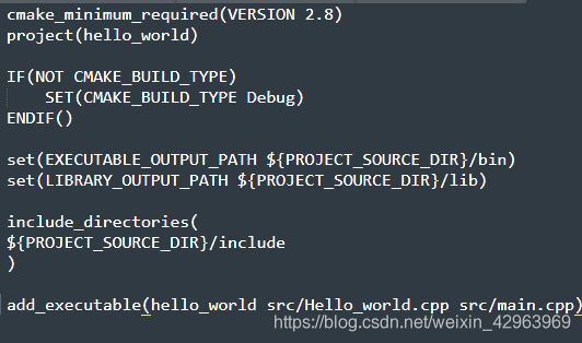 Linux 程序工程管理---CMakeLists.txt编译C++_linux编译c++程序命令 cmakelists.txt-CSDN博客