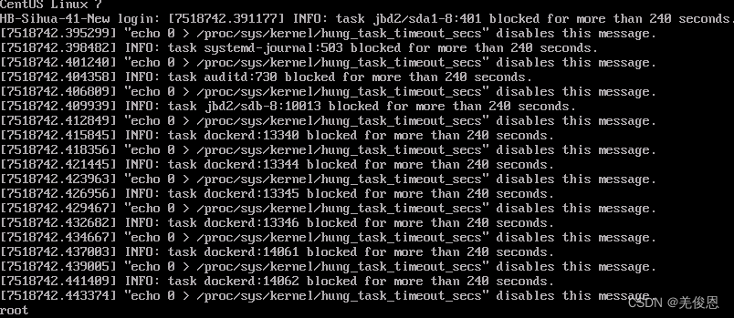 JBD2 IO异常与Linux死锁-CSDN博客