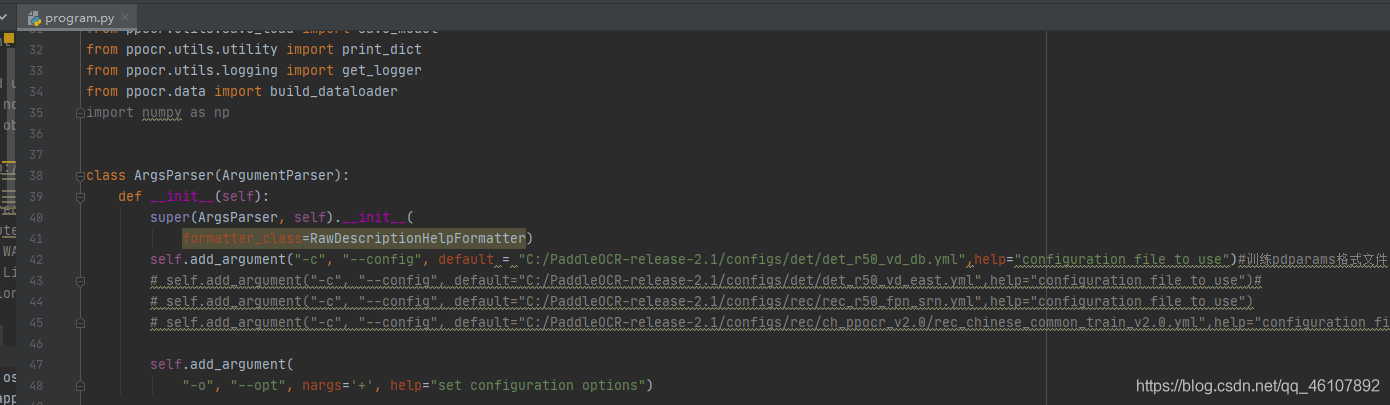 paddleOCR模型的训练和转化_pdparams-CSDN博客