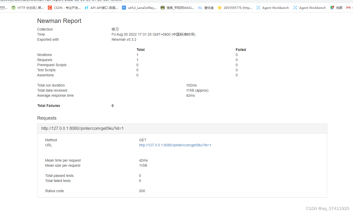 postman+newman接口自动化测试_postman with newman-CSDN博客