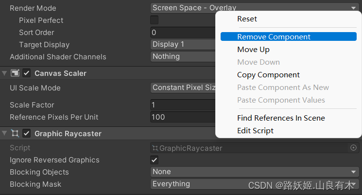 Unity Onpointerclick鼠标左键无反应unity Onpointerclick无响应 Csdn博客