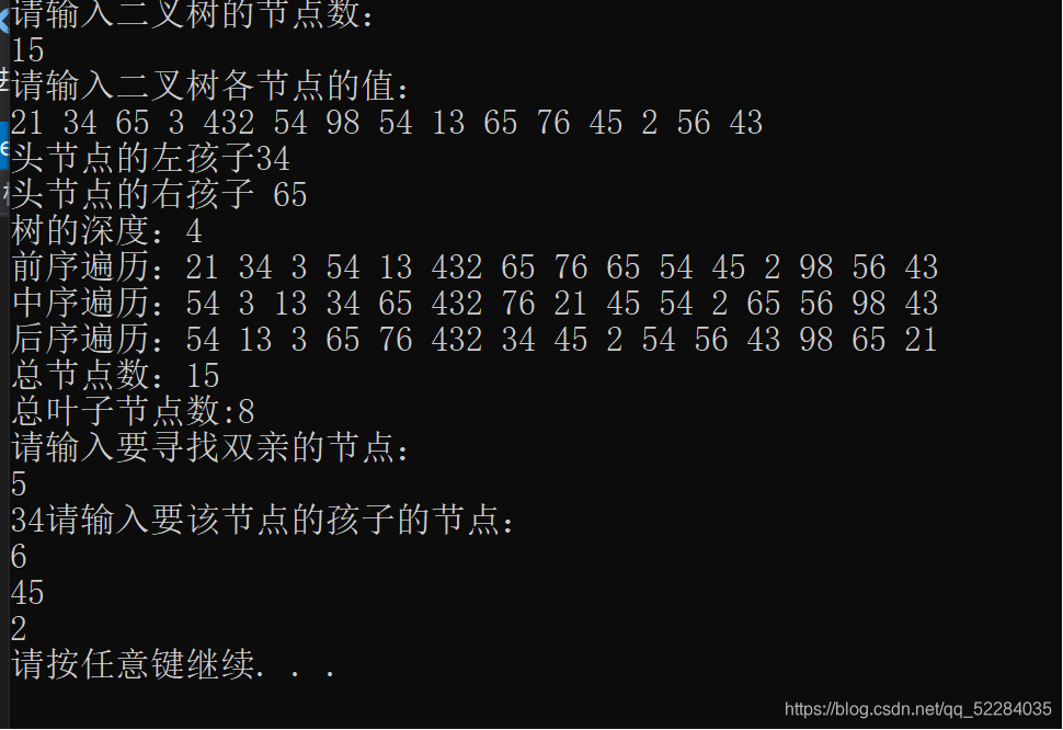 完全二叉树的顺序储存结构(c完整代码)c一棵二叉树可以利用完全二叉树的编号方式采用顺序表存储如下图所示。要求按照 Csdn博客