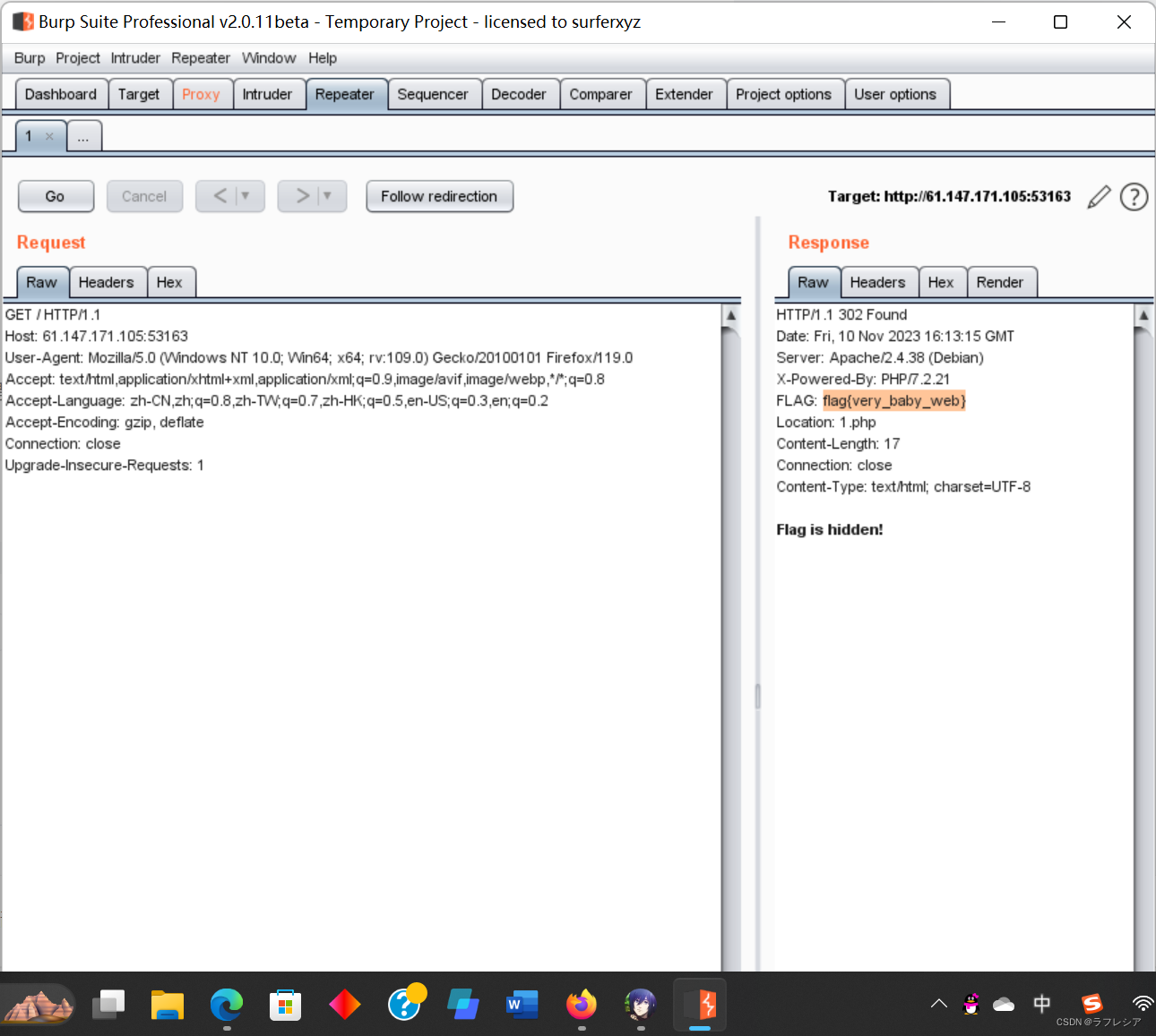 攻防世界php2，backup，weak_auth,simple_php,baby_web_对admin进行编码-CSDN博客
