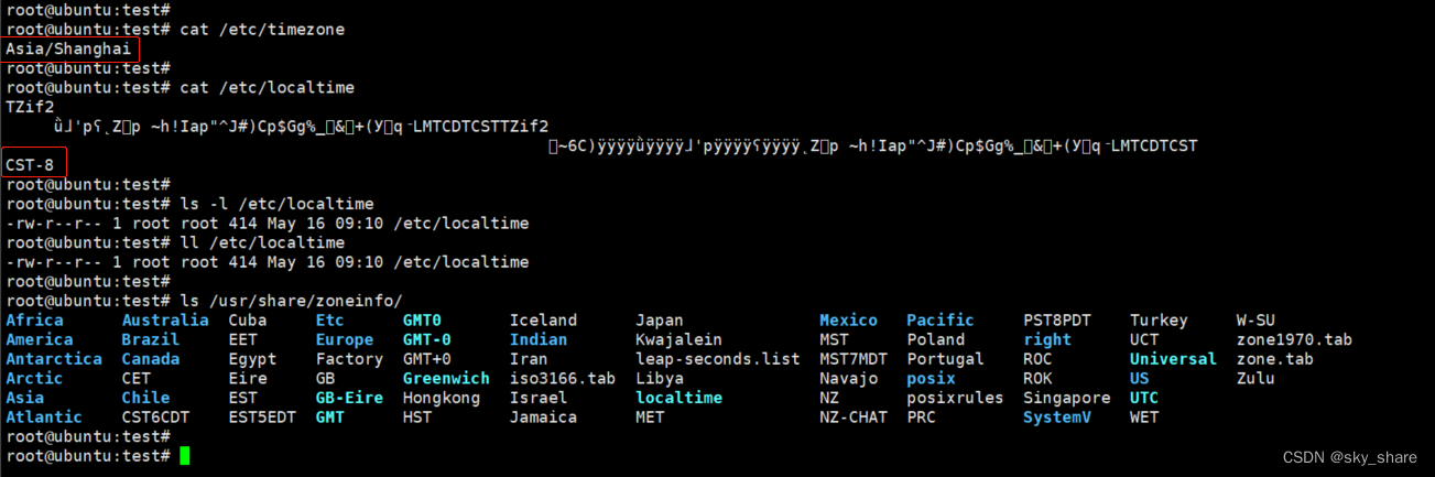 Linux 时区与时间time_linux time(null)-CSDN博客
